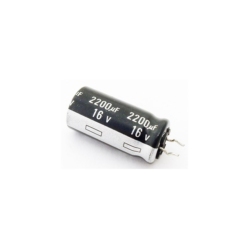 ‫مشخصات، دیتاشیت، قیمت و خرید خازن 2200UF 16V الکترولیت DIP